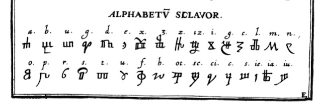 Croatian Glagolitic Script